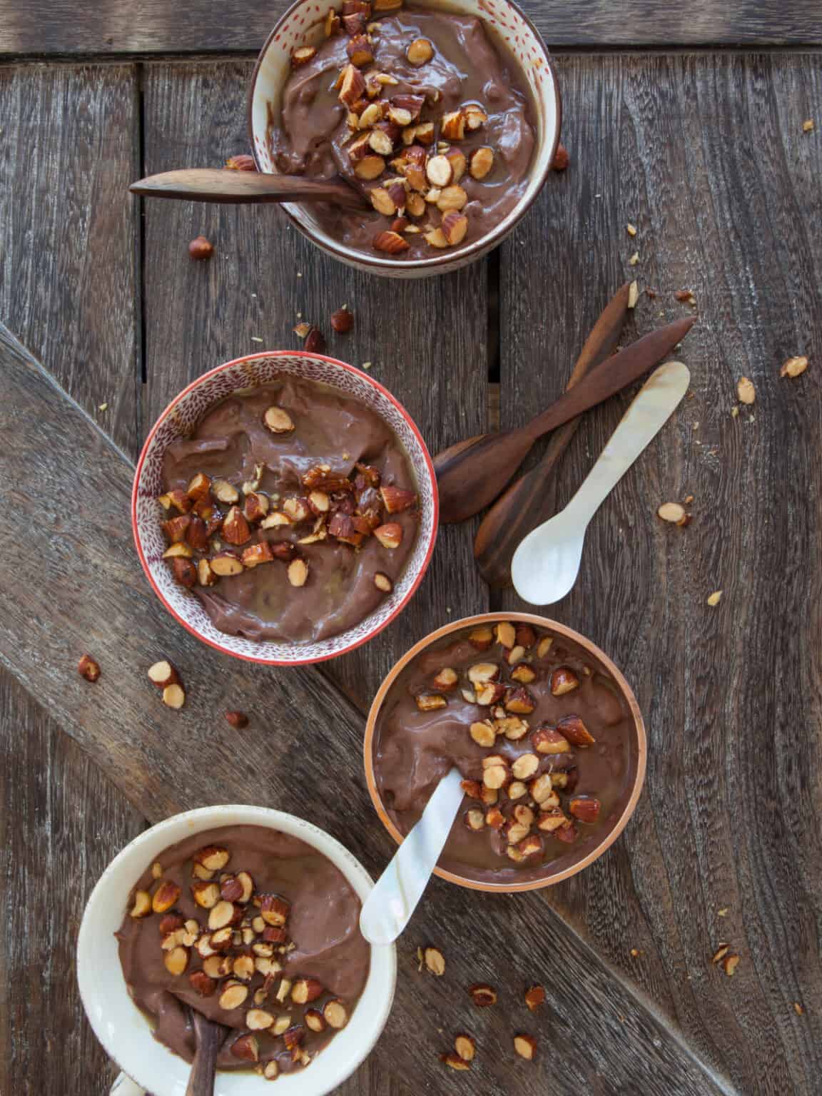 Chocolate Almond Milk Pudding - Easy, 7 Ingredient Recipe!