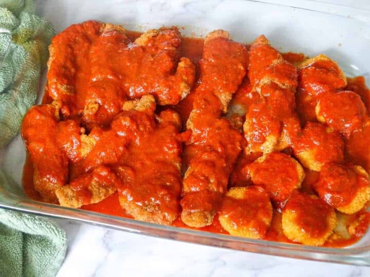 Chicken Tenders Parmesan - My Mini Chefs