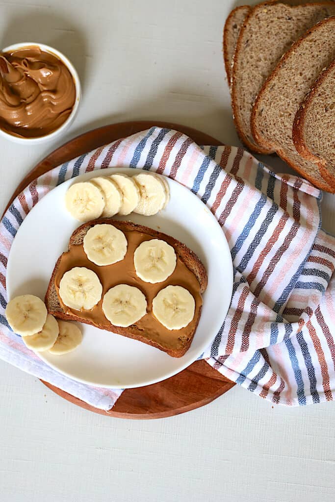 Peanut Butter Toast - My Mini Chefs