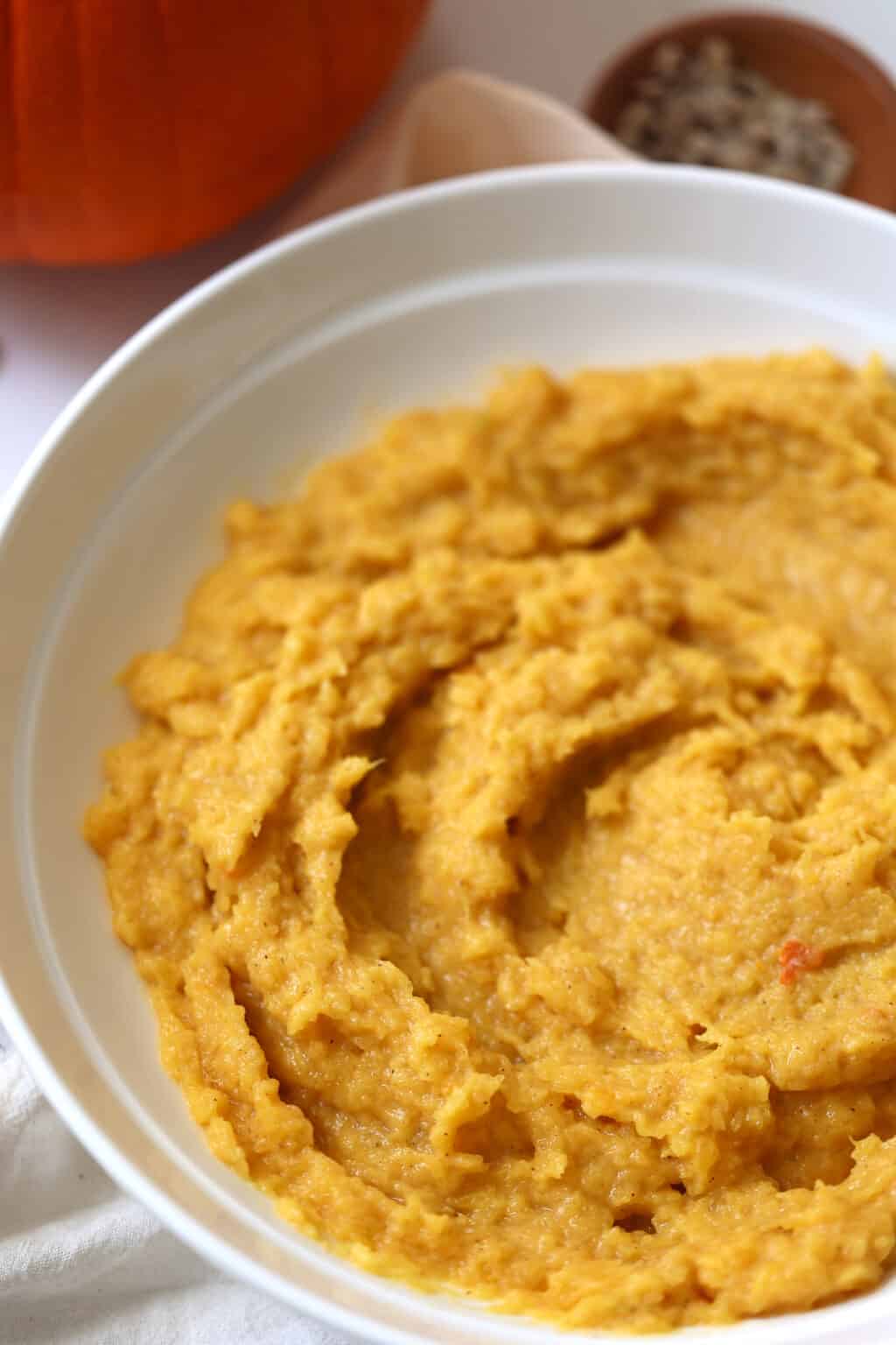 Creamy Mashed Pumpkin Recipe - My Mini Chefs