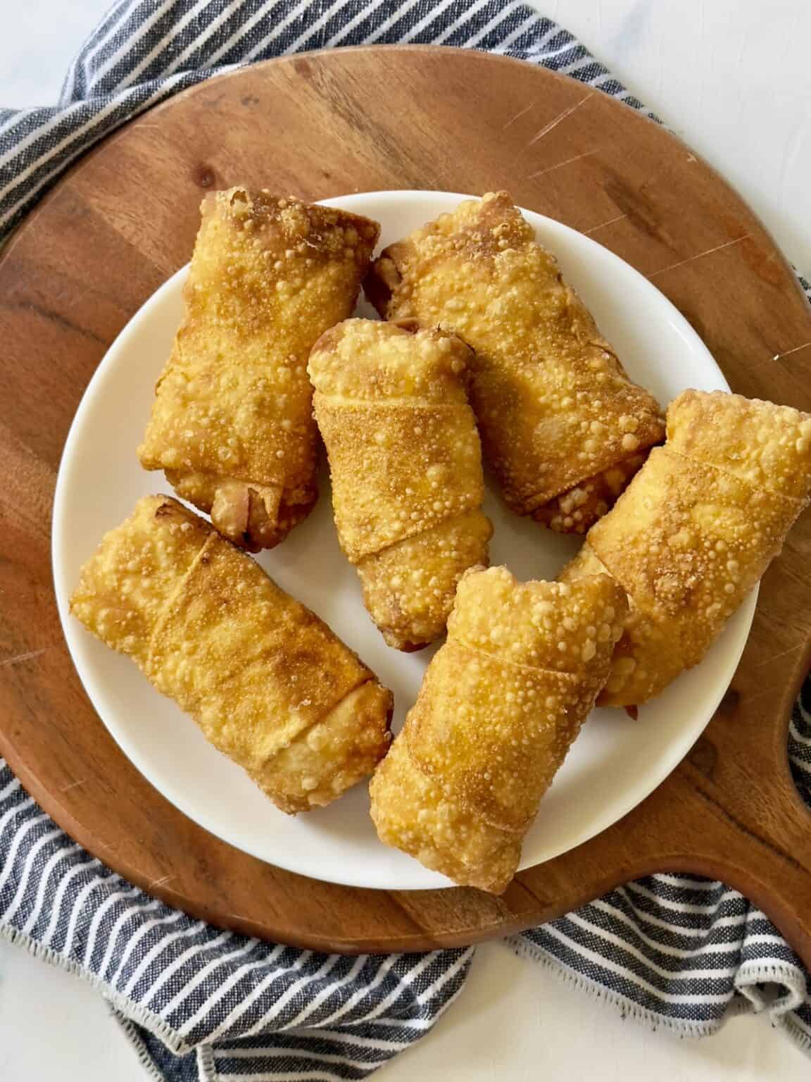 Mac and Cheese Egg Rolls - My Mini Chefs