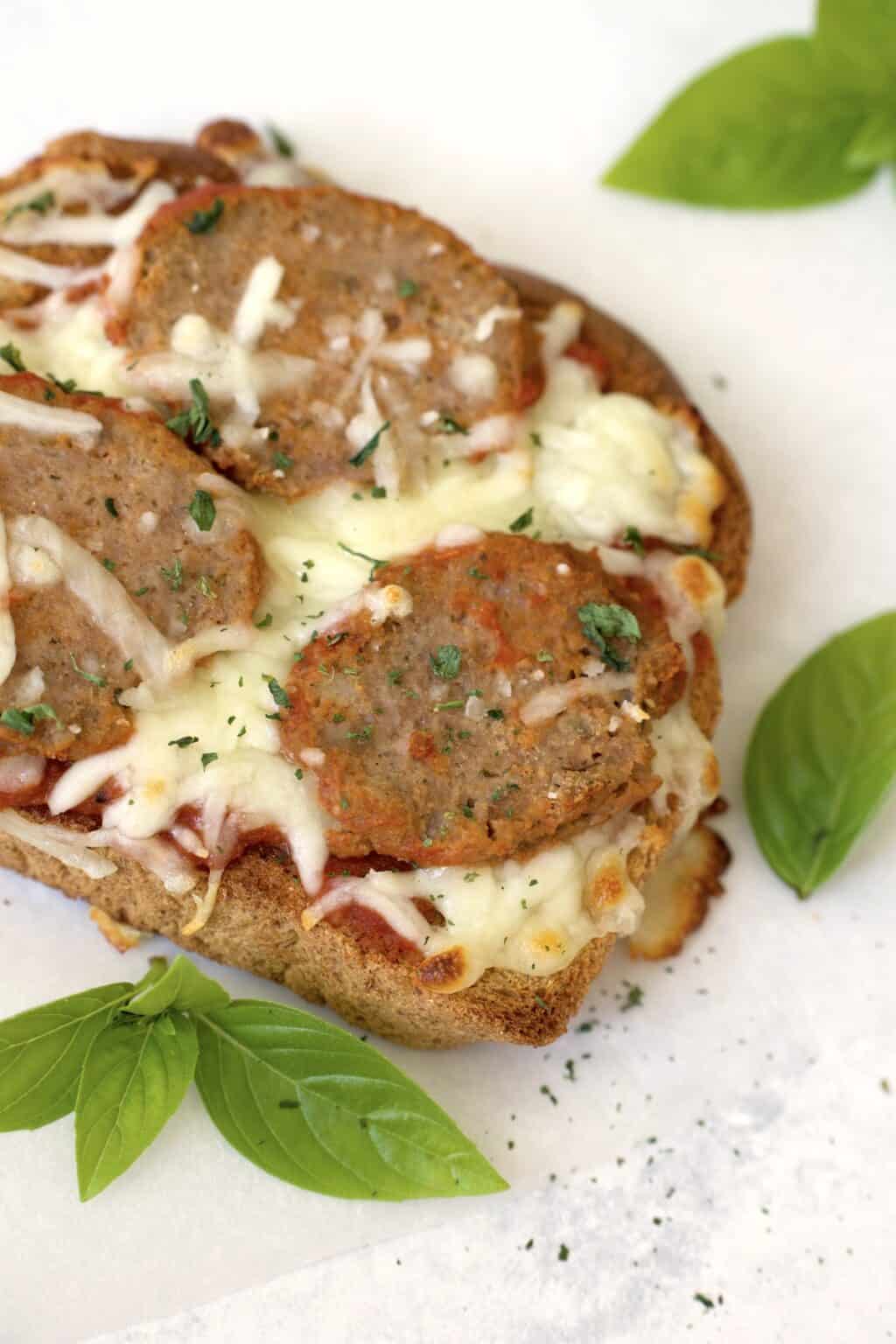 Meatball Toast - My Mini Chefs