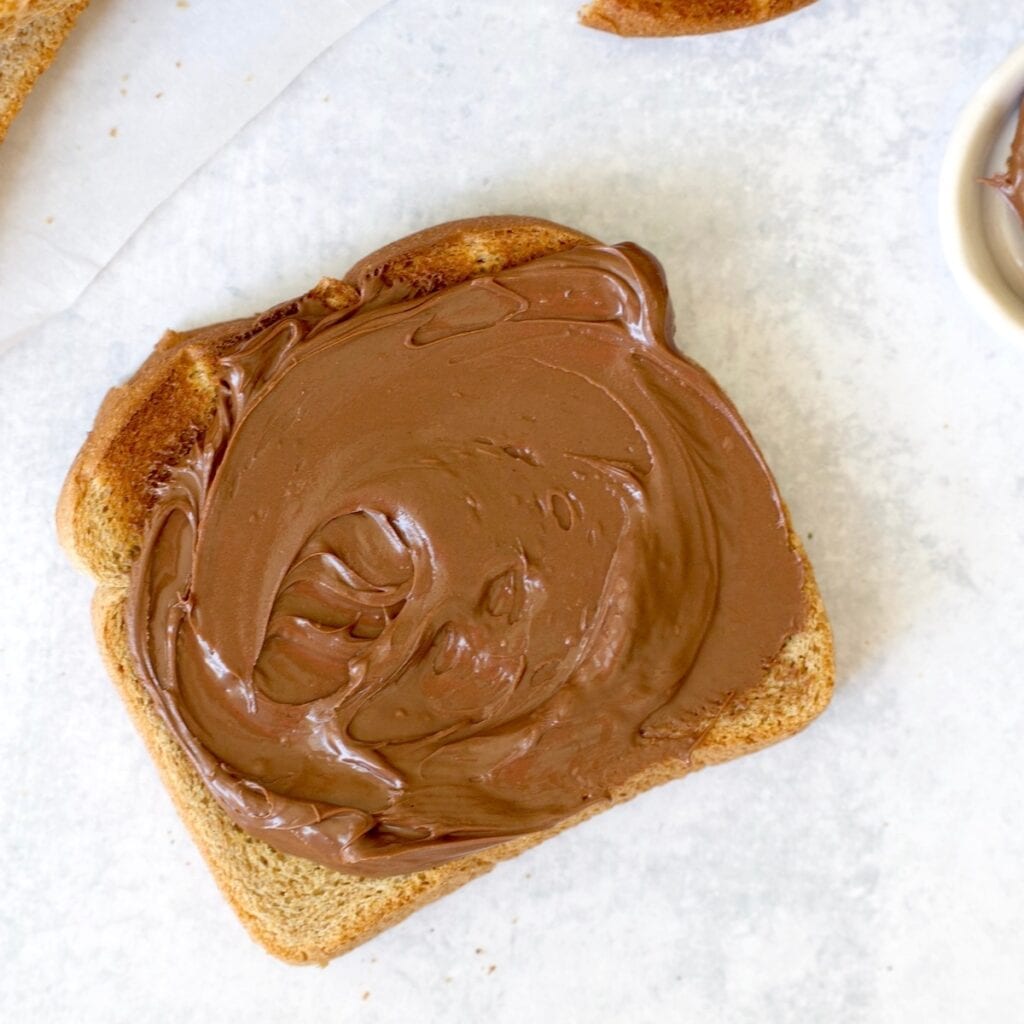 Nutella Toast - My Mini Chefs