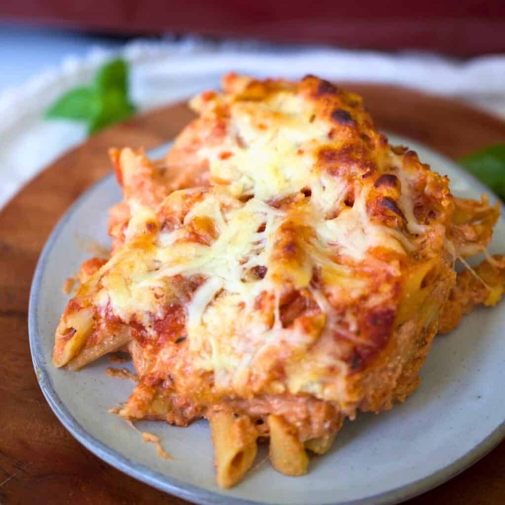 Meatless Baked Ziti - My Mini Chefs