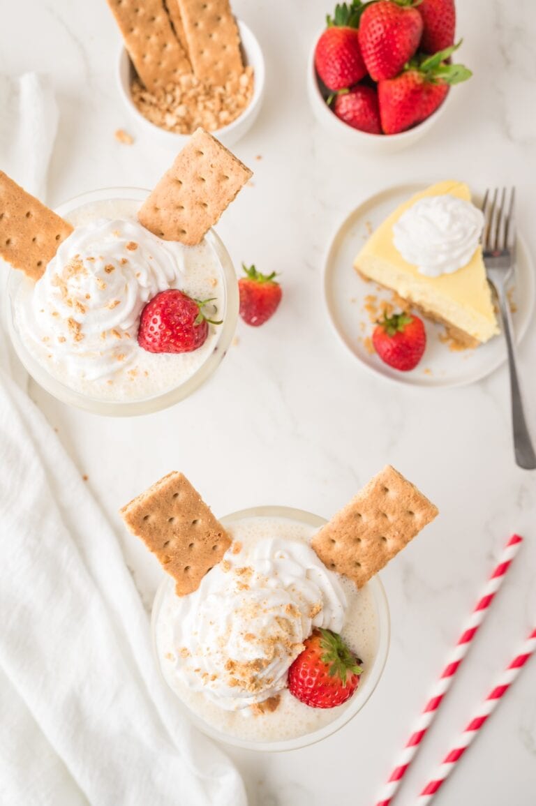 Cheesecake Milkshake - My Mini Chefs