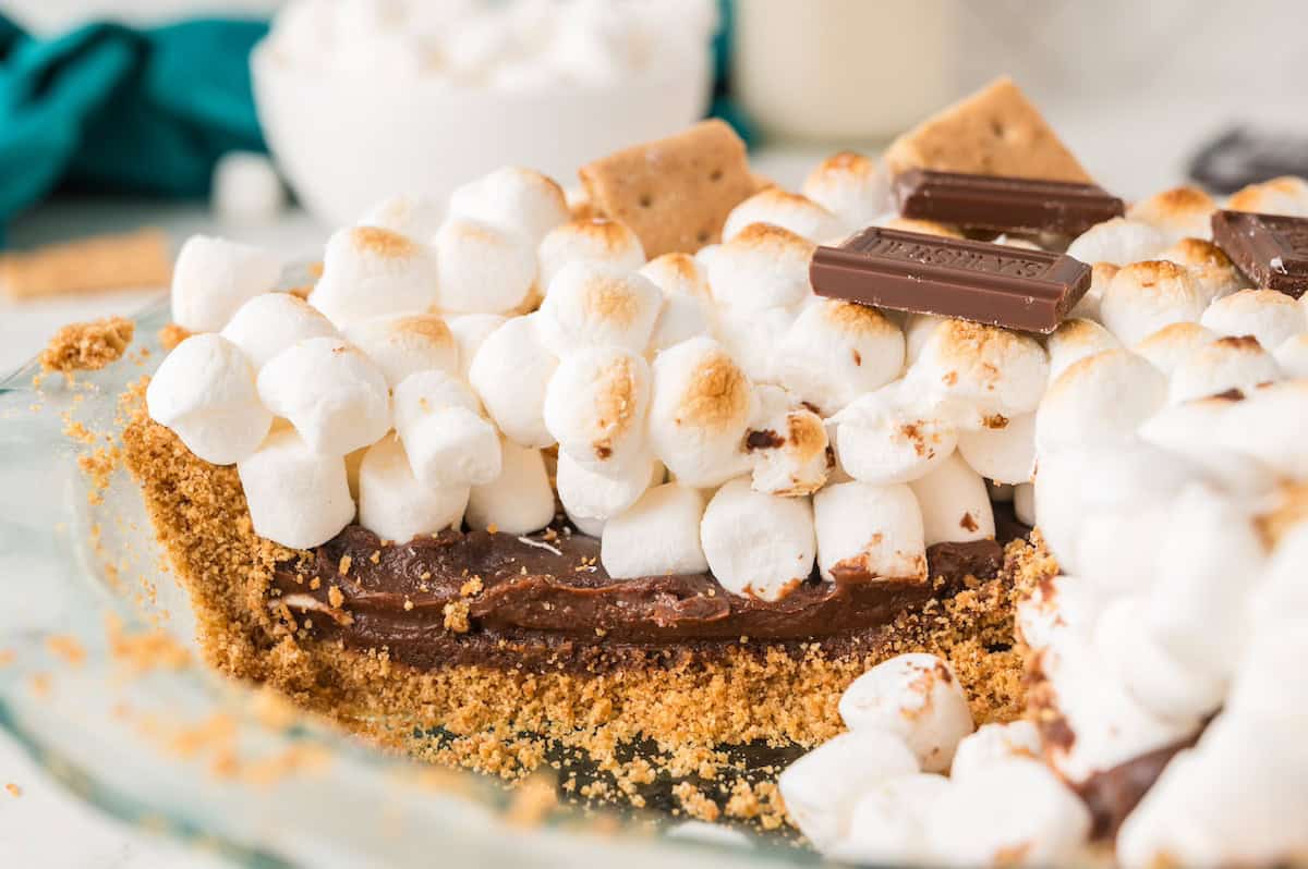 S'mores Pie - My Mini Chefs
