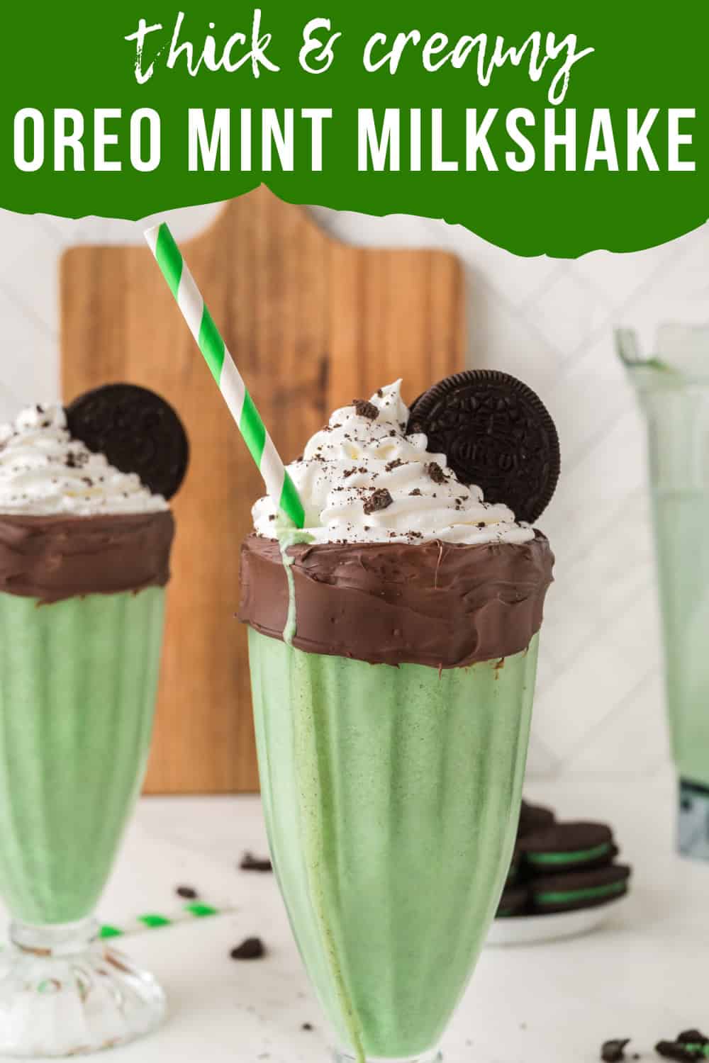 Oreo Mint Milkshake - My Mini Chefs